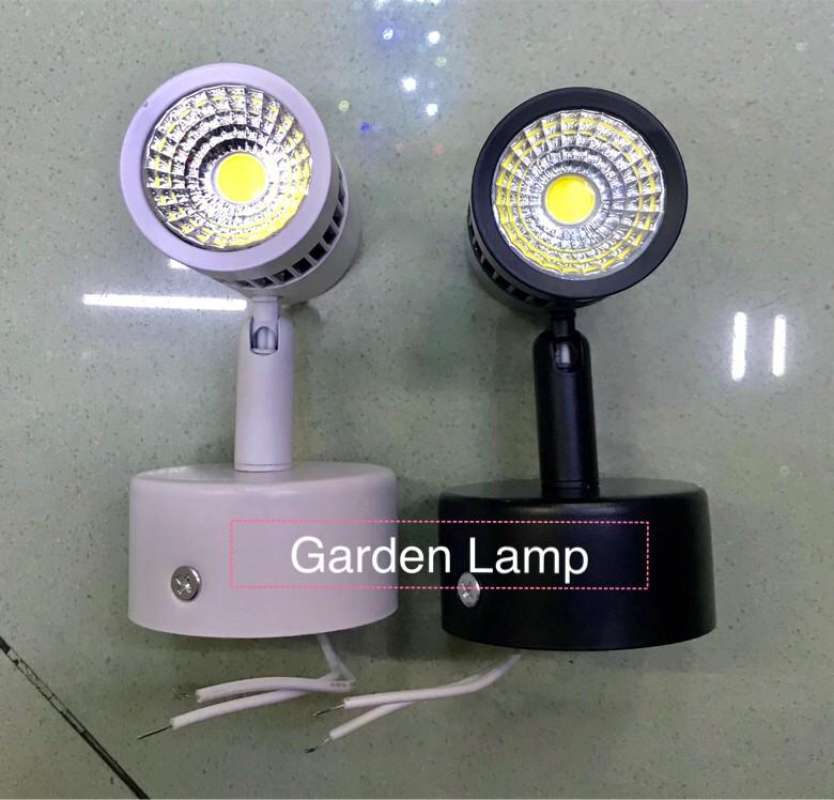 Jual Lampu Cob Led Spot Light Lampu Sorot 7 Watt Body Hitam Di Seller Garden Lamp Store