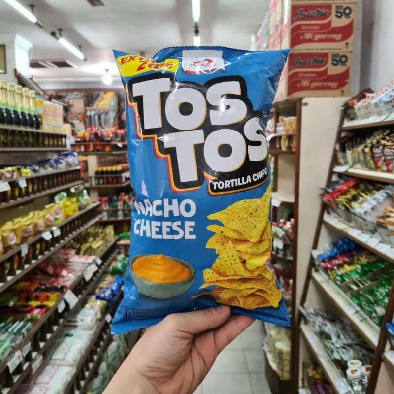 Jual TOS TOS DUA KELINCI NACHO CHEESE TORTILLA CHIPS 145 g di Seller ...