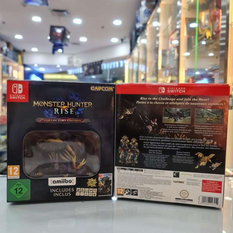 Jual switch monster hunter rise collector edition europe di Seller ...