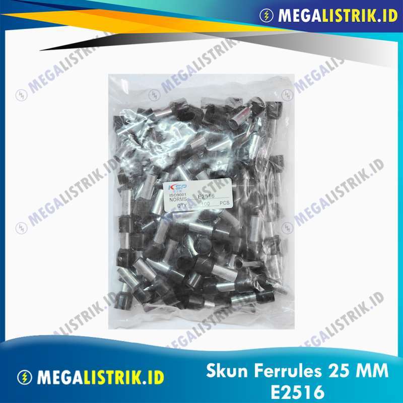 Promo KSP Skun Ferrules 25 mm / Skun Kabel Ferules 25mm / Insulated End ...