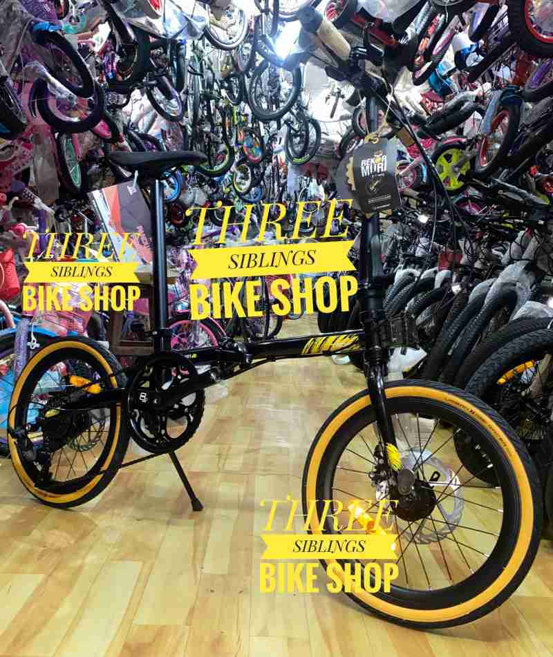 Jual SEPEDA LIPAT ELEMENT TROY 8 SPEED NEW 2022 16 INCH WARNA BLACK ...