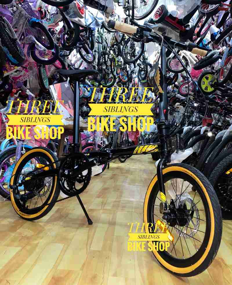 Jual SEPEDA LIPAT ELEMENT TROY 8 SPEED NEW 2022 16 INCH WARNA BLACK ...