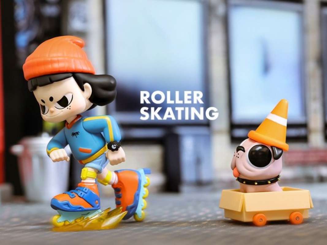 Jual Pop Mart Vita Extreme Sports Series Designed by Ninego - ROLLER ...