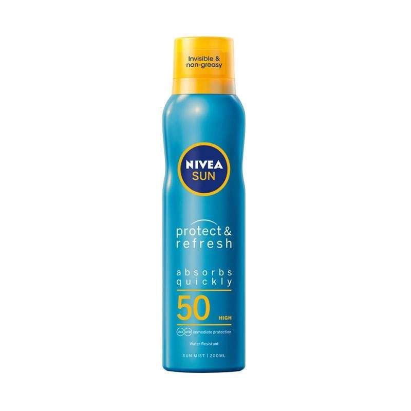 Jual Nivea Sunblock Spray Sun Protect & Refresh Kaleng [200 mL] EXP ...