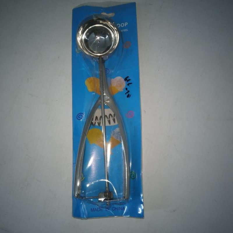 Jual skop es krim / scoop ice cream stainless steel large 6 cm PROMO di ...