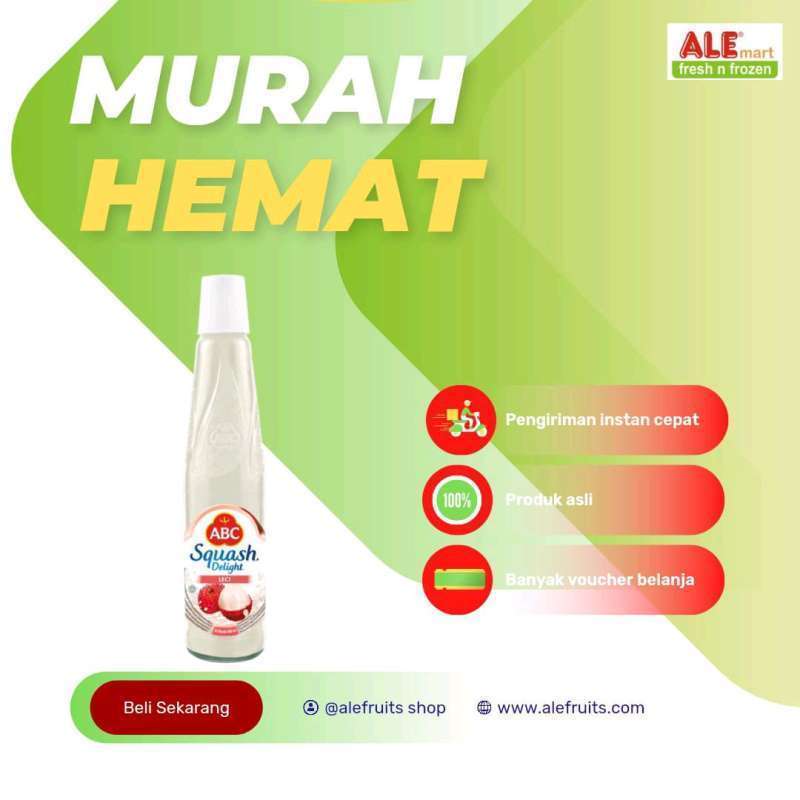 Jual Syrup ABC rasa leci 450ml, sirup ABC, syrup rasa leci di Seller ...