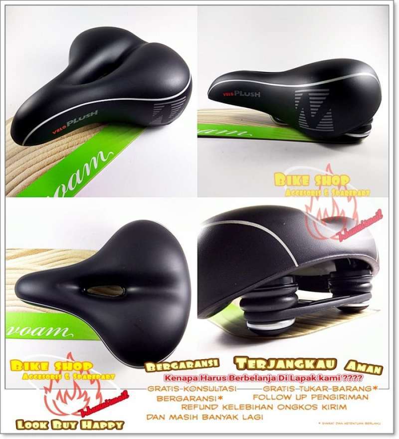 Promo SADEL GEL SUSPENSION PER VELO LEBAR 20 CM JOK SADLE SEPEDA Diskon ...
