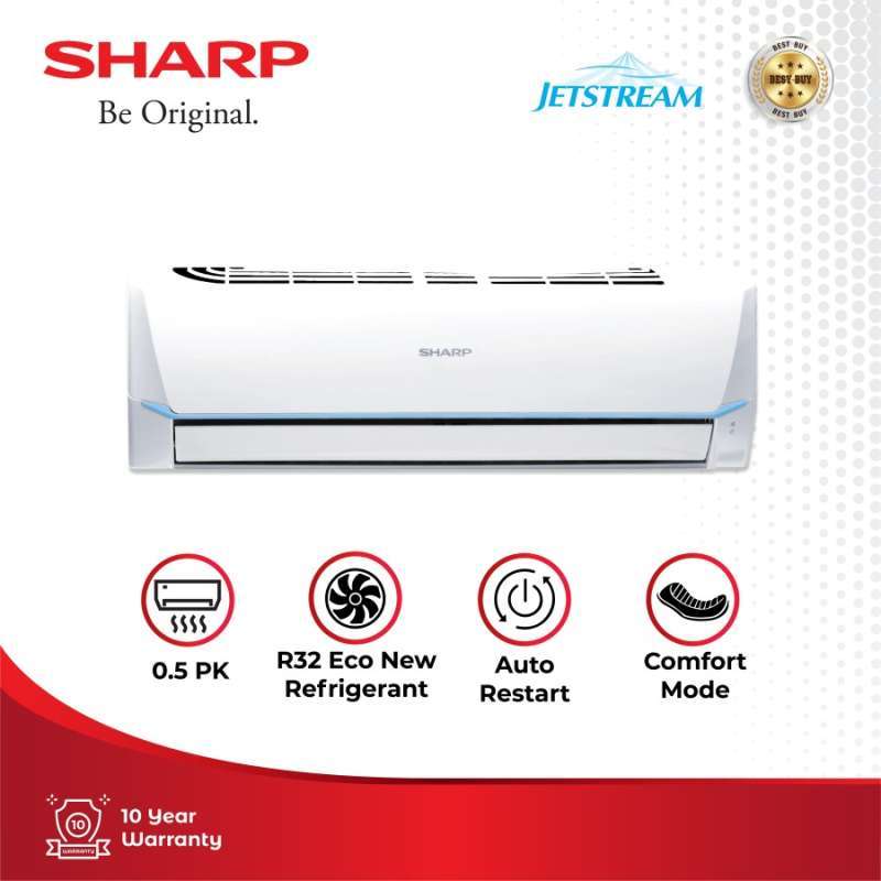 Promo SHARP AC Split Standard 0.5PK AHA5SAY Thailand Diskon 8% di ...