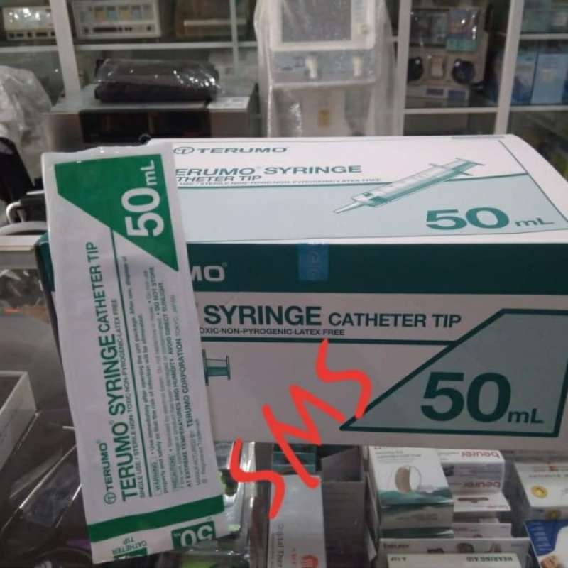 Promo Spuit 50cc Terumo/syringe 50ml Lubang Tengah Diskon 23% Di Seller ...