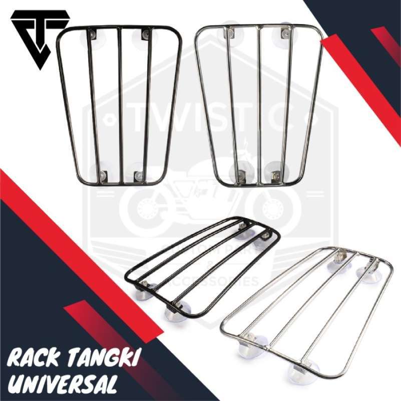 Jual Back Rack Rak Barang Bagasi Tangki Tengki Motor Custom Universal ...