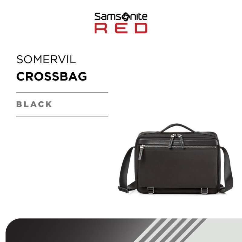 Jual Samsonite Red Label Somervil Cross - Black di Seller House of ...