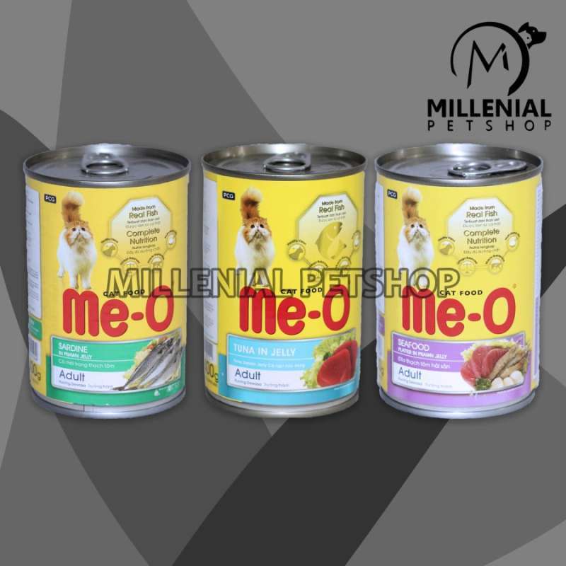 Jual Makanan Kucing Meo Kaleng Kitten Tuna 400gr Di Seller Millenial ...