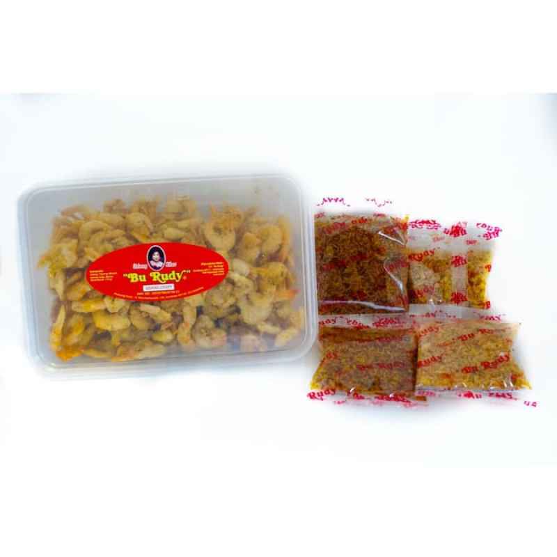 Promo Udang Crispy Besar Bu Rudy 115gr Kemasan Kotak - Camilan Oleh2 ...