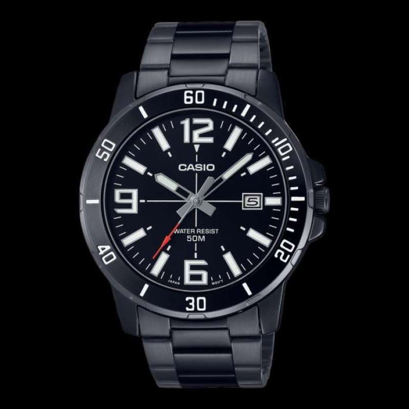 Jual JAM TANGAN PRIA RANTE CASIO ORIGINAL MTP VD01B-1B di Seller CASIS ...