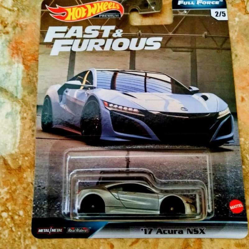 Jual Hot Wheels Fast and Furious Full Force FNF '17 Acura NSX 2020 ...