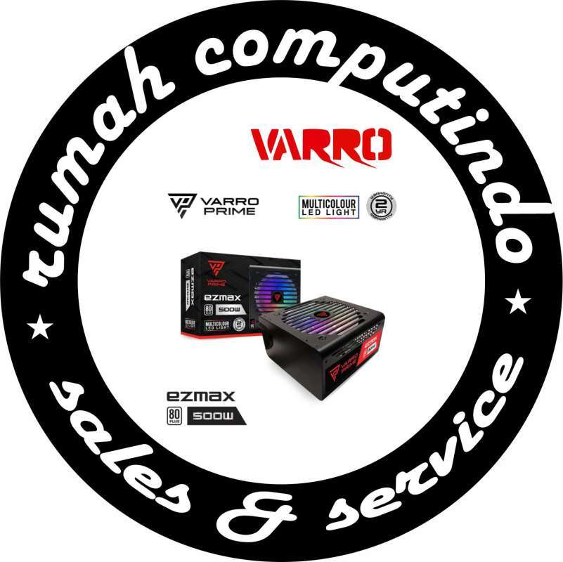 Jual Power Supply Varro Ezmax 500 Watt 80+ Di Seller Rumah Computindo ...