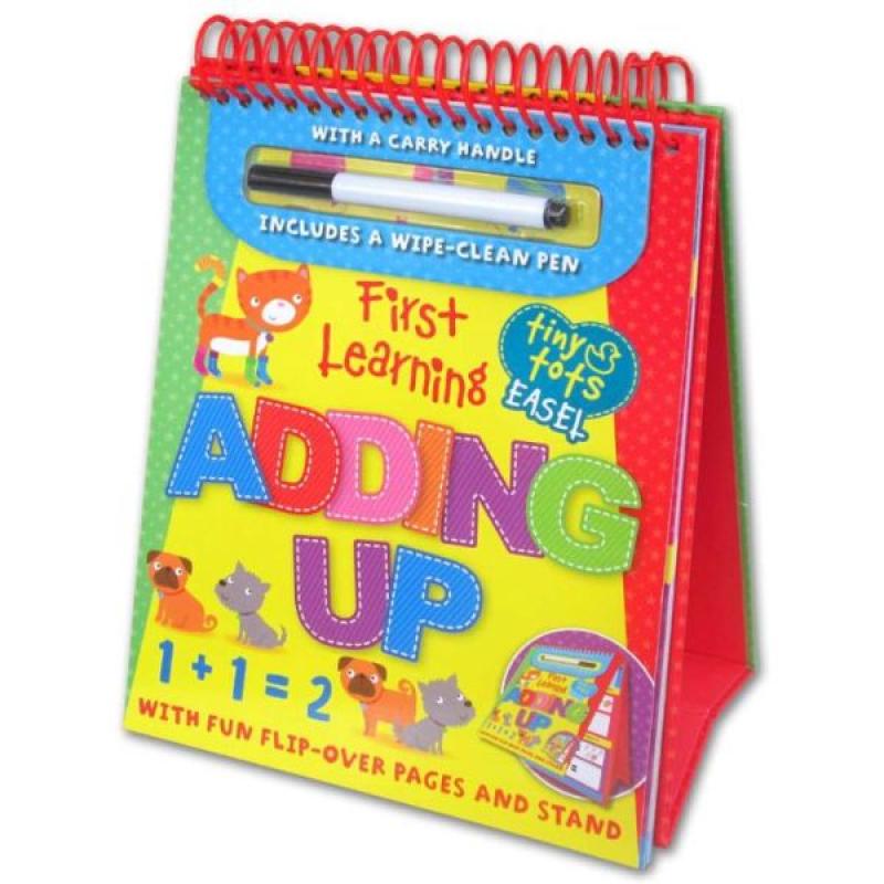 Promo Tiny Tots Easel First Learning Adding Up Wipe Clean (includes a ...