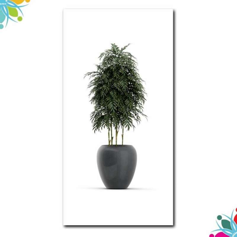 Jual Hiasan Dinding Pajangan Dinding Poster Kayu Tanaman Pot Pohon ...