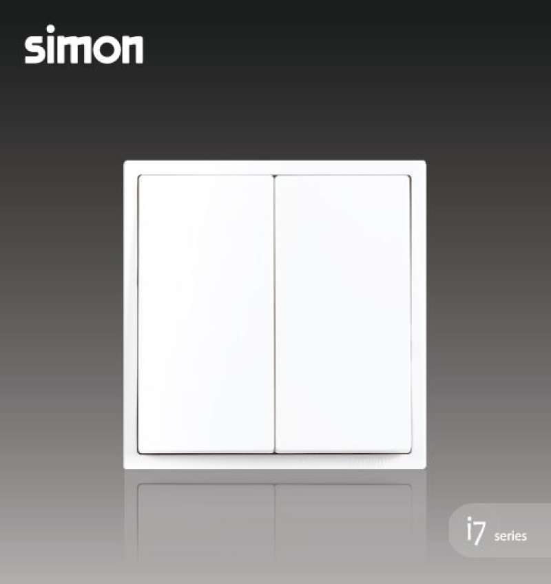 Jual Simon Series i7 2 Gang 1 Way Switch di Seller Interactive ...