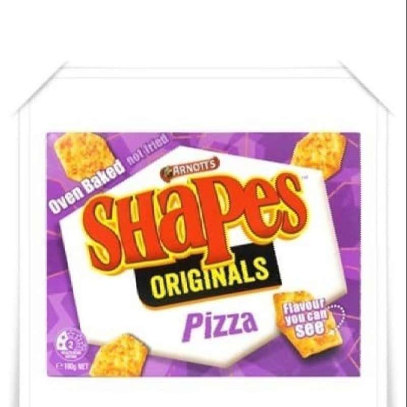 Jual Arnott's Shapes Originals Biscuits Pizza 190g di Seller Babakiwi ...