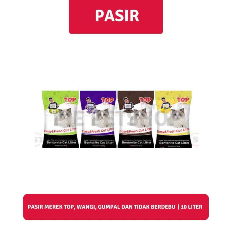 Jual Pasir - Pasir merek top, wangi, gumpal dan tidak berdebu | 10 ...