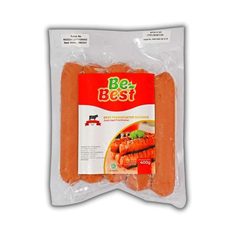 Jual Beef Frankfurter Sausage / Sosis Sapi Beef Frankfurt 400 gr di ...