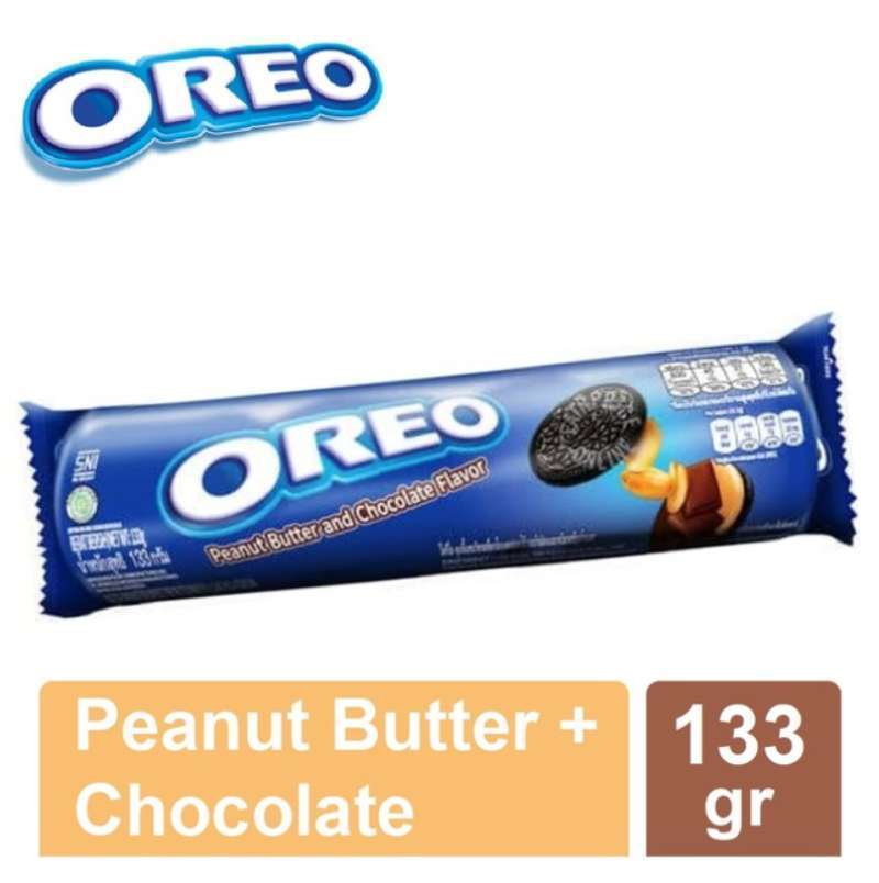 Jual Oreo Biskuit Peanut Butter & Chocolate Biskuit di Seller Yesacell ...