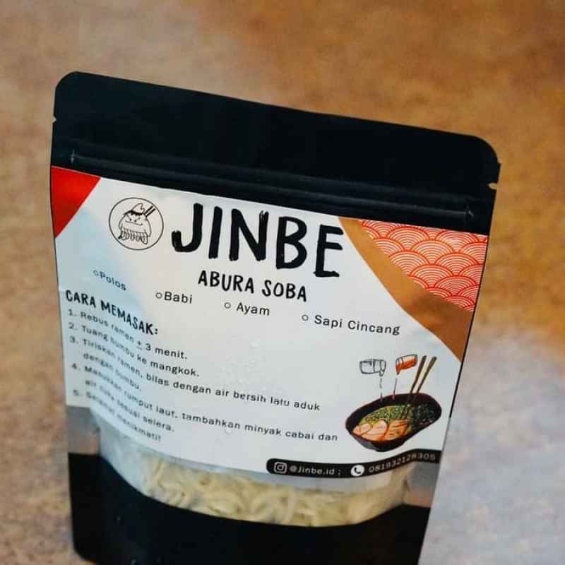 Jual Jinbe Japanese Ramen Babi Abura Soba Di Seller Warung Jinbe ...