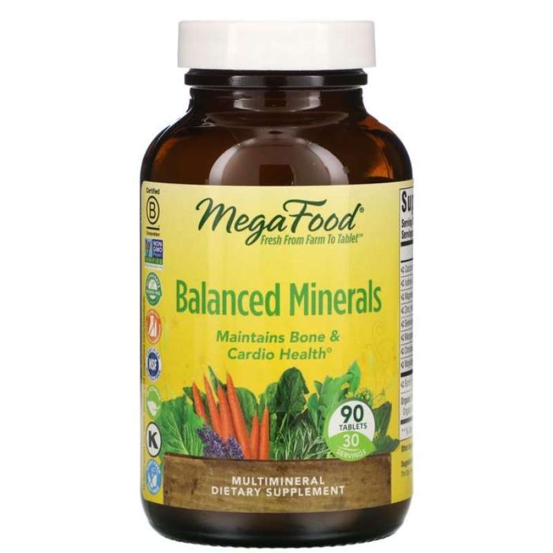 Jual MegaFood Balanced Minerals 90 Tablets di Seller Macuma Shop - Kota Malang, Jawa Timur | Blibli