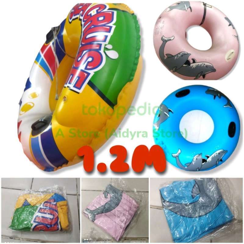 Jual Ban renang dewasa khas water boom mach sports tube rider ring 1.2m ...