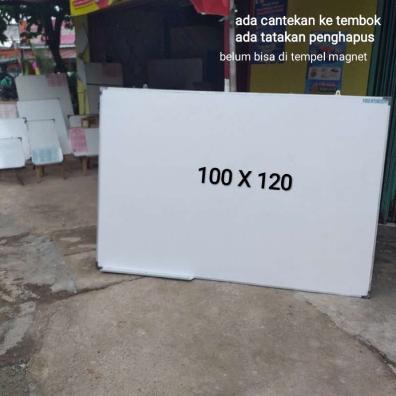 Promo Papan Tulis 100X120 Whiteboard 100 X 120 Diskon 17% di Seller ...