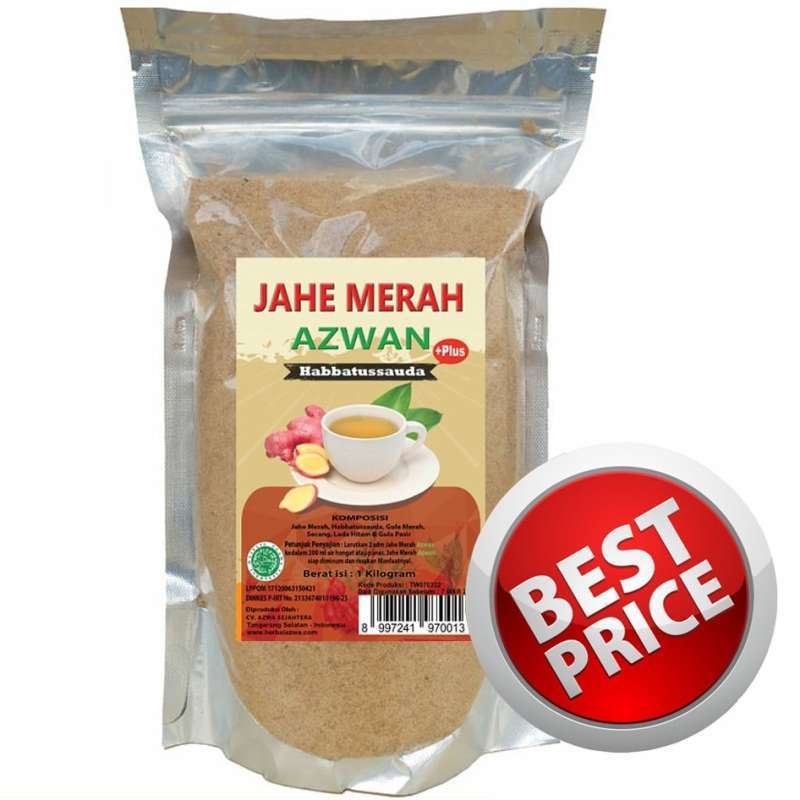 Jual Jahe Merah Azwa Minuman Kesehatan [1 kg] di Seller Jahe Merah Azwa ...