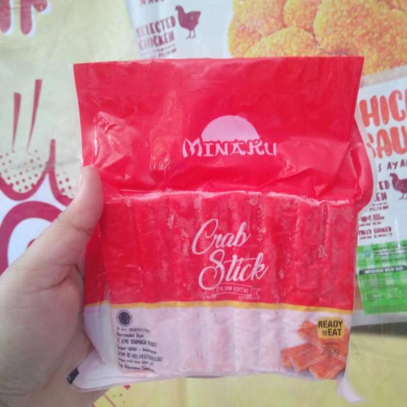 Jual Minaku Crab Stick 250gr Di Seller Soefi Frozen Food 1 - Dukuh Pakis, Kota Surabaya | Blibli