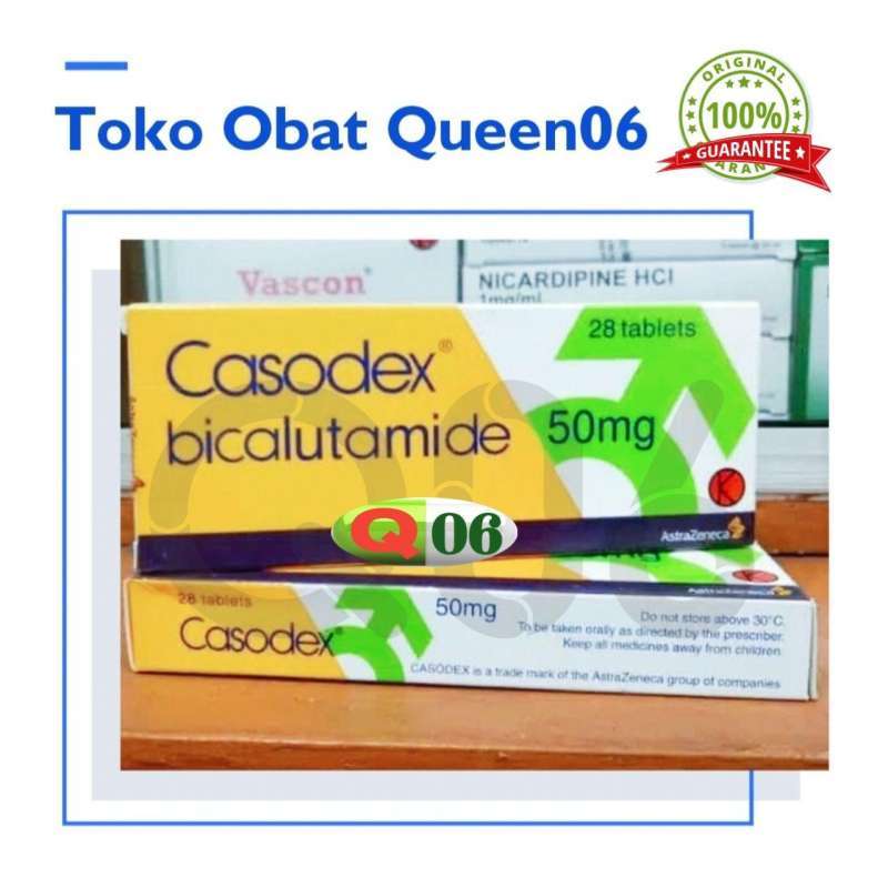 Jual Casodex 50 Mg Bicalutamide Astra Zeneca Obat Kanker Prostat - Per ...