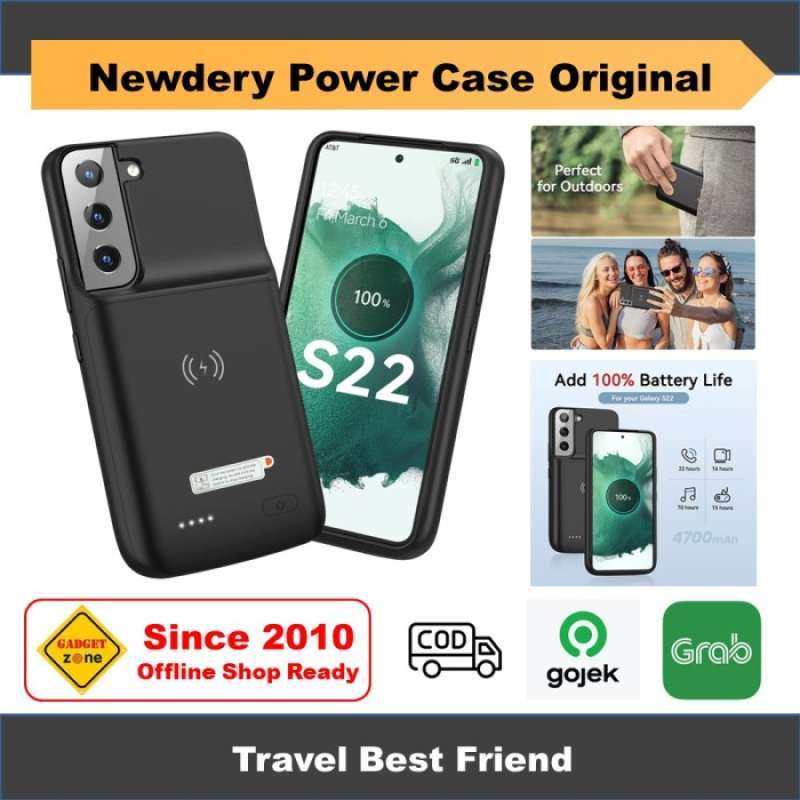 Promo Samsung S22 Casing Newdery Power Battery Case Diskon 30% di ...
