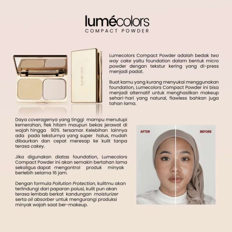 Jual DOUBLE ACTION COMPACT &FOUNDATION di Seller Million Beauty Care ...
