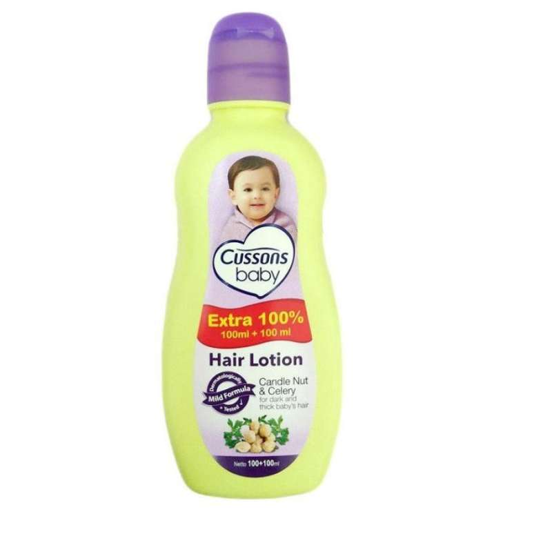 Jual CUSSONS Baby Hair Lotion Candle Nut & Celery 100 + 100ml di Seller ...