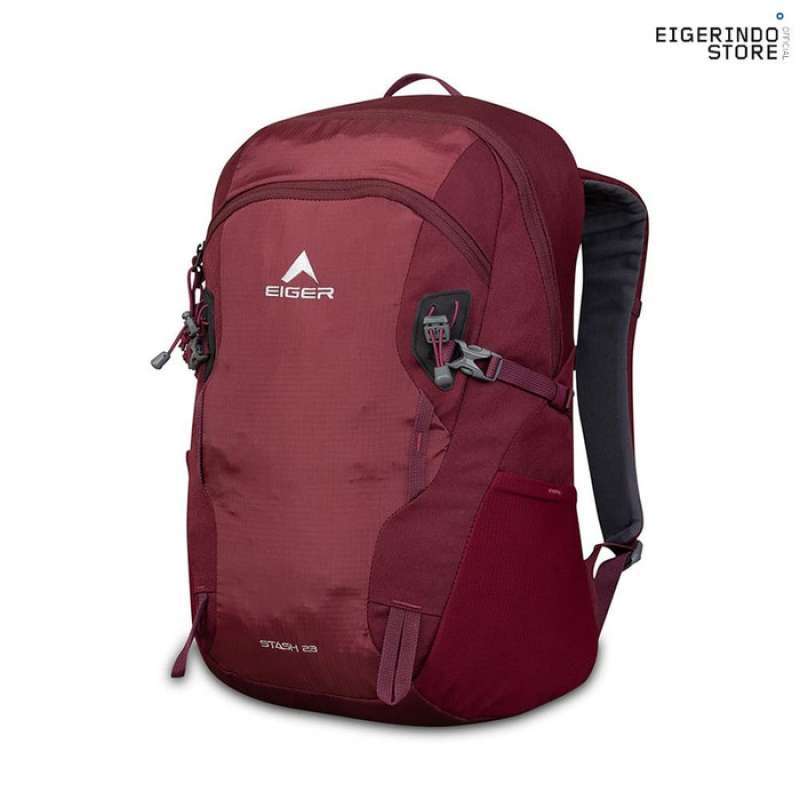 Promo Eiger Stash 23 Basic Daypack - Maroon Diskon 18% di Seller ...