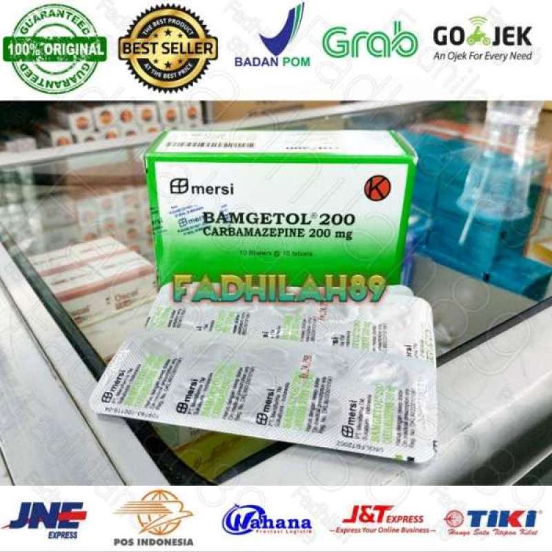 Jual Bamgetol Carbamazepine 200 Mg Strip (10 Tablet) Original Di Seller ...