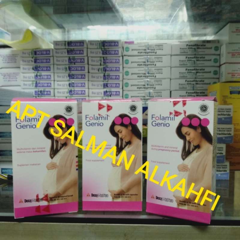 Promo folamil genio isi 30 kapsul lunak Diskon 29% di Seller Sunbrink ...