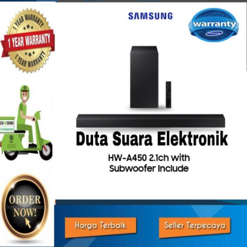Jual Samsung HW-A450 Soundbar 2.1ch With Subwoofer di Seller Kamsahita ...