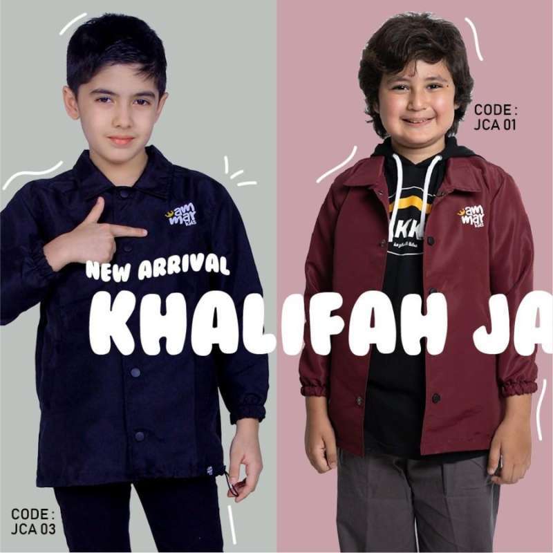 Jual Jaket Coach Anak Laki-laki Kekinian Branded Ammar Di Seller Hawniakids - Sindangpanon, Kab ...