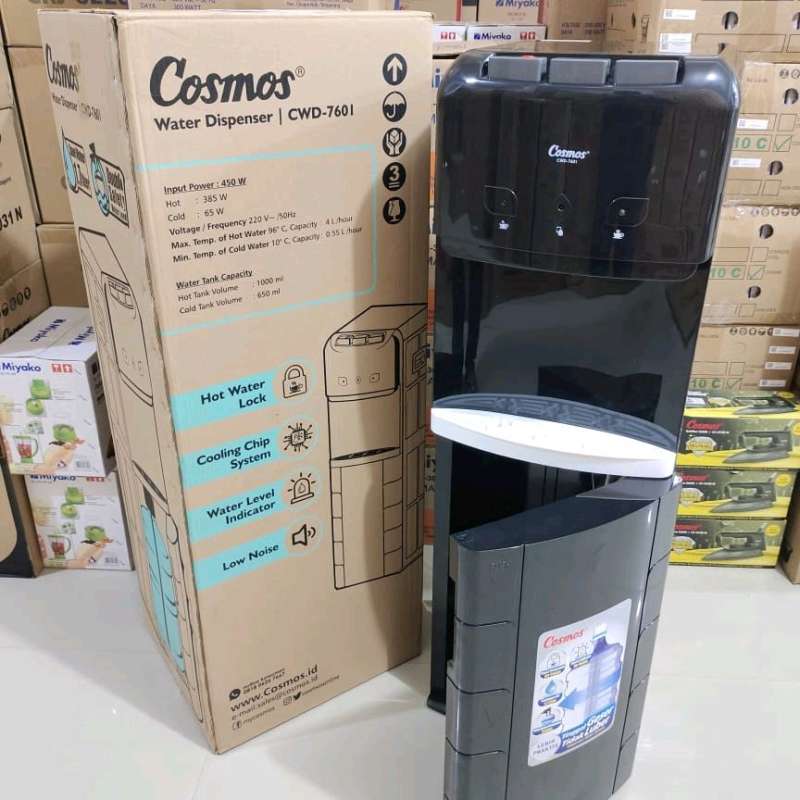 Jual DISPENSER COSMOS 3KRAN CWD 7601 GALON BAWAH di Seller Batam Majumakmur - Tiban Indah, Kota ...