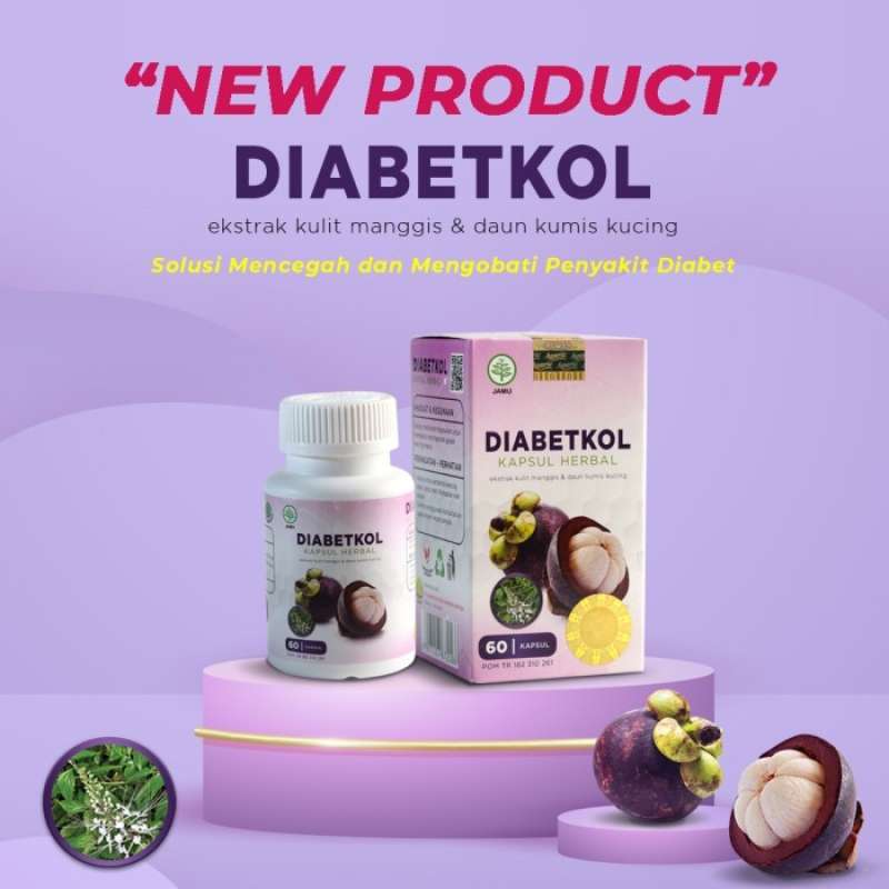Jual Diabetkol kapsul herbal untuk mengatasi diabetes atau kencing ...