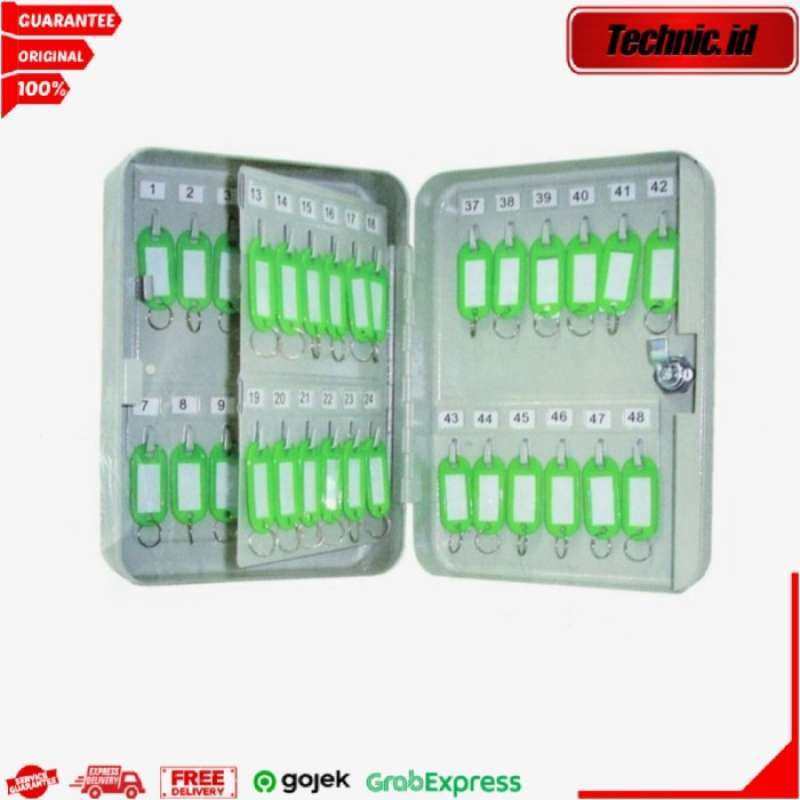 Promo krisbow kotak kunci 20 gantungan key box tempat kunci box kunci ...