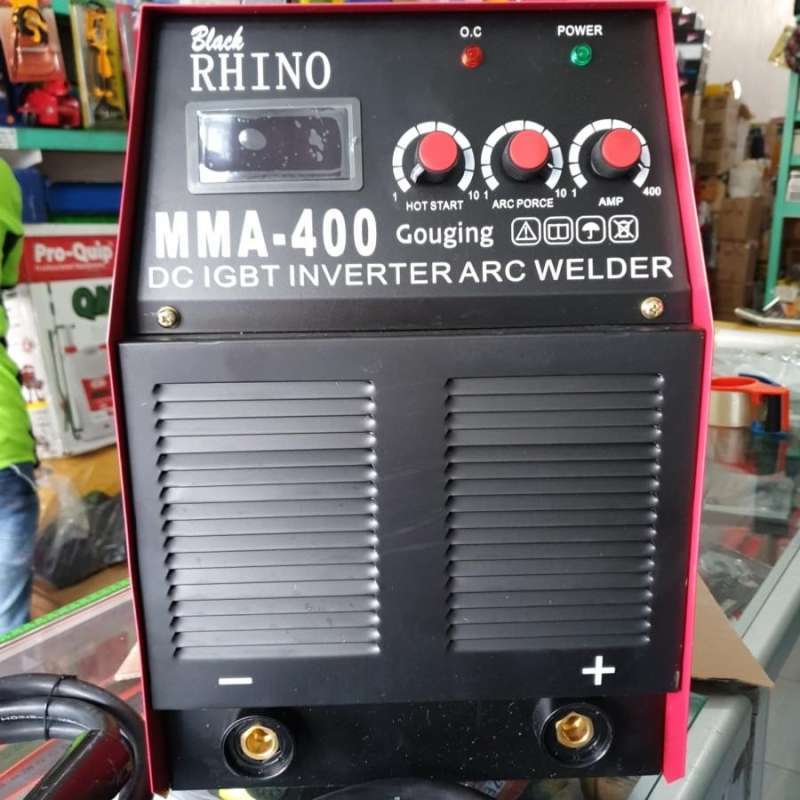 Jual Mesin Las Inverter 400 A Rhino Trafo Las Mma 400 Igbt 3 Phase Di ...