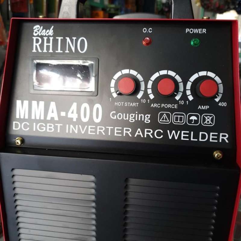 Jual Mesin Las Inverter 400 A Rhino Trafo Las Mma 400 Igbt 3 Phase Di ...