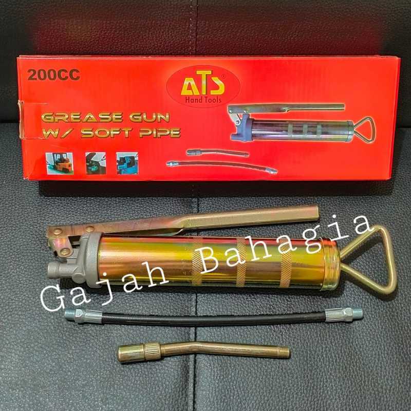Jual Pompa gemuk 200cc Grease gun 200 CC Stempet tangan Manual Alat ...