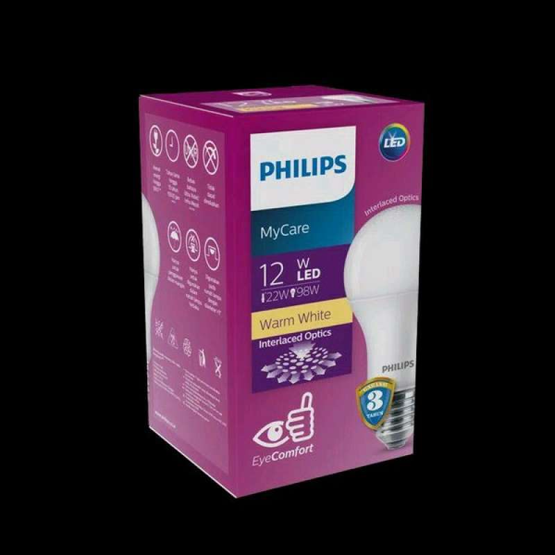 Jual Philips LED Mycare 12 Watt Warm di Seller SINGAMAS ELEKTRIK - Pejuang, Kota Bekasi | Blibli