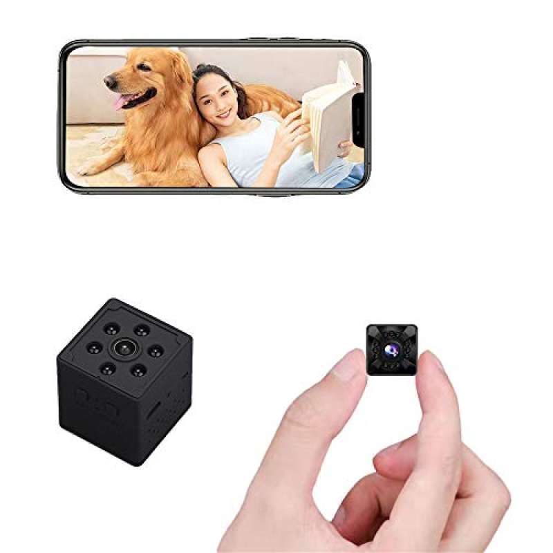 Jual Mini Spy Camera 4K HD Wireless Hidden Camera Portable WiFi Nanny ...